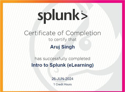 Aruj Singh On Linkedin Splunk Splunkenterprise Splunkcloud Splunkcertified