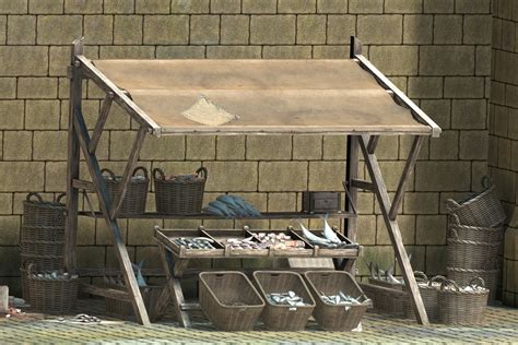 Fish Shop 3d Environments Unity Asset Store