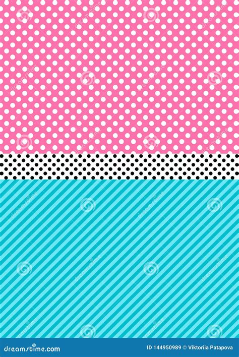 Cute Pattern Background In Lol Doll Surprise Style Vector Illustration