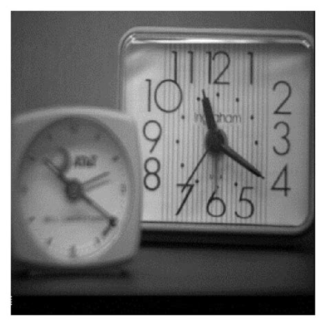 Clock Image Fusion Result Comparison A And B Are The Two Source