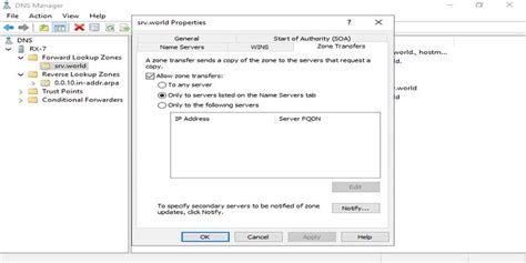 آموزش تنظیم Secondary Zone در ویندوز سرور 2019 و 2016 و 2012