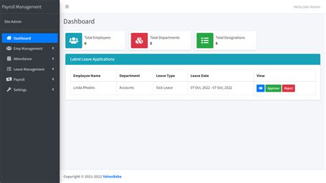 Laravel Payroll Managementis A Payroll Solution Perfect For Any
