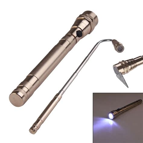 Extension Type Led Flashlight Torch Lamp 3led 360 Degree Flexible