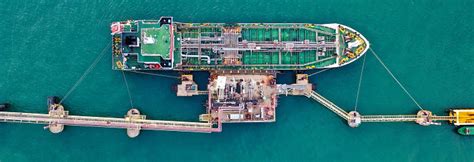 Pemandangan Atas Udara Kapal Yang Membawa Lpg Dan Tanker Minyak Di