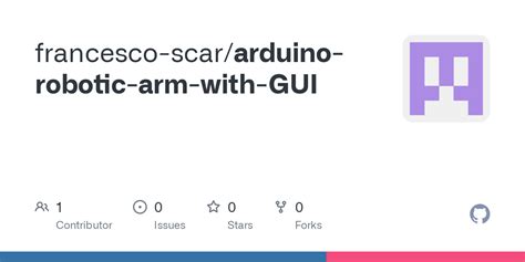 github francesco scar arduino robotic arm with gui