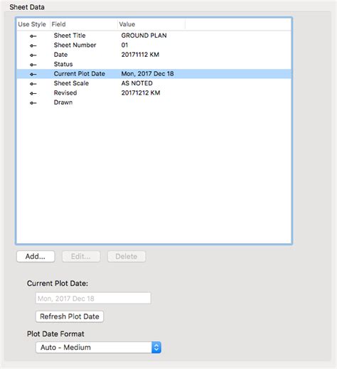 Date Format In Current Plot Date Known Issues Vectorworks Community Board