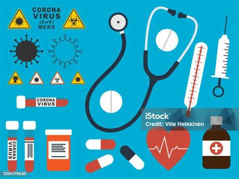 Mers 코로나 바이러스 경고 아이콘 모양입니다 생물학적 위험 위험 로고 기호 오염 전염병 바이러스 위험 징후 벡터 일러스트 이미지 흰색 배경에 격리 중국 우한 질병 0명에