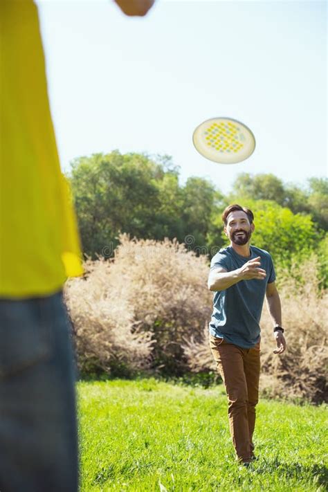 Exuberant Husband Playing With His Wife Stock Image Image Of Game