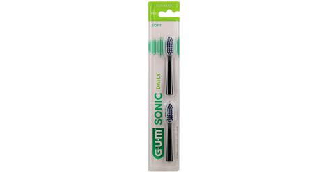 Gum Sonic Daily Têtes de Rechange pour Brosse à Dents électrique