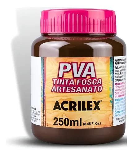 Tinta Pva Acrilex 250ml 896 Rustico 896 Rustico Mercadolivre