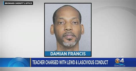 South Florida Teacher Charged With Lewd Lascivious Conduct Cbs Miami