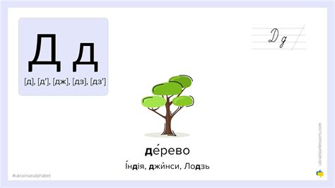Ukrainian Alphabet How To Pronounce Д In Ukrainian Youtube