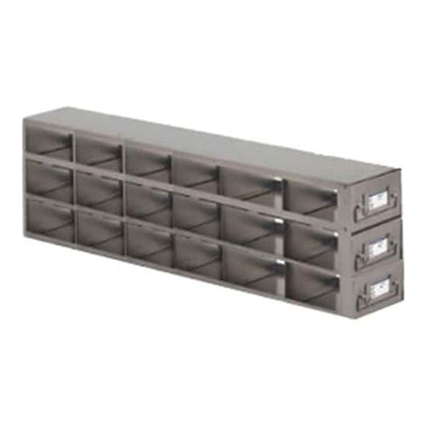 Cole Parmer Upright Freezer Drawer Rack For Microtube Boxes With 2 7 16