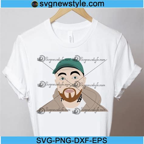 Mac Miller Svg Mac Miller Png Mac Miller Face Svg Png Dxf Eps