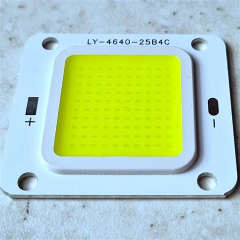 خرید و قیمت چیپ ال ای دی 50 وات پرژکتوری 12 ولت سی او بی Cob مهتابی