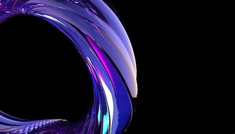 Premium Ai Image 3d Torus Render Object