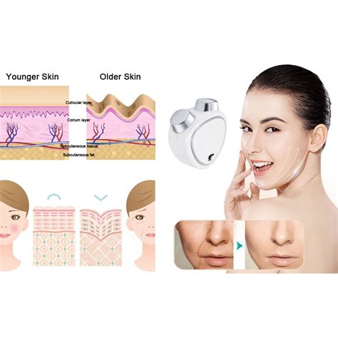 Апарат за лице с микроток Бял Emag Bg