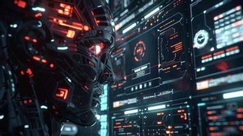 ai conceito de inteligência artificial aprendizagem profunda gui