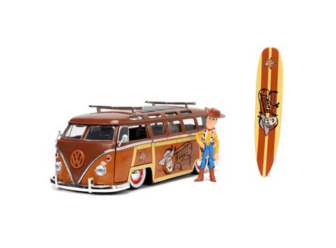 اسباب بازی فقط توی توی Toy Toy ون فلزی فولکس واگن T1 و فیگور فلزی