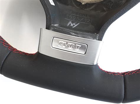 Sportlenkrad GTI Original VW Golf 5 Eos Jetta GTI Lenkrad Schwarz Rot