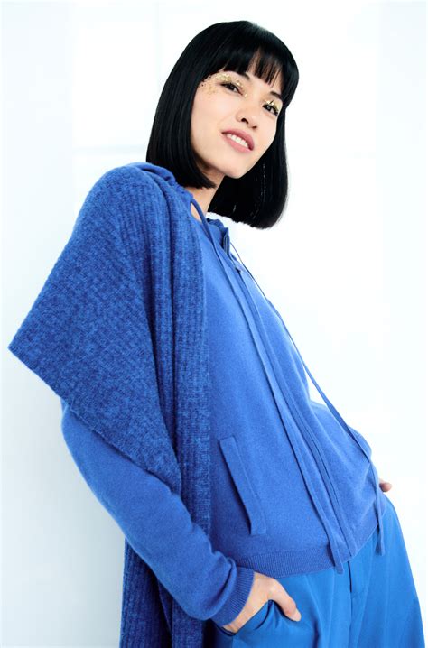 Basila Cardigan Electric Blue Woman