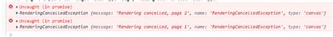 vue pdf 报错 renderingcancelledexception：rendering cancelled page 1 csdn博客