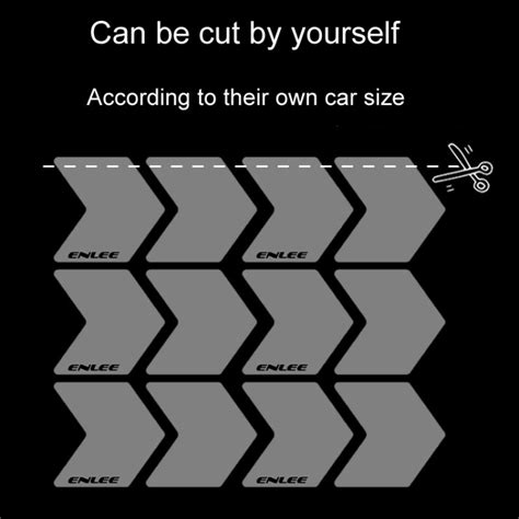 Enlee E Rs2301 12개대 자전거 바퀴 세트 반사 스티커 야간 사이클링 반사 표지판