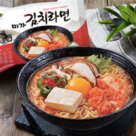 미가원 맛있는 봉지라면 10가지 맛 모음마늘라면헛개해장면묵은지김치라면 티몬