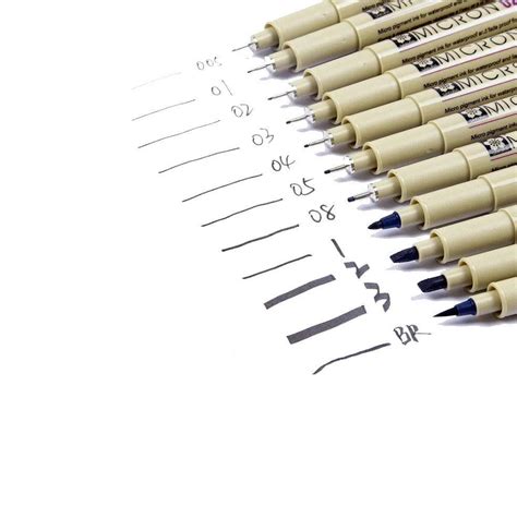 Sakura Pigma Micron Pen Set Scribble Books And School Supplies