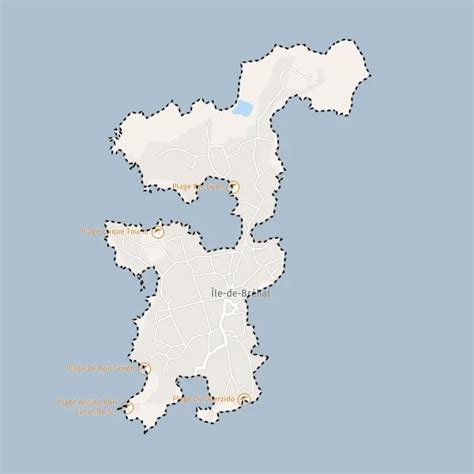Map Ile De Bréhat Map Of Ile De Bréhat 22870 And Practical Information