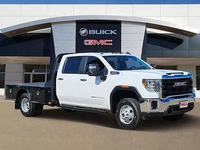 Used 2021 Gmc Sierra 3500 Flatbed Truck For Sale In Tyler Tx 251014a