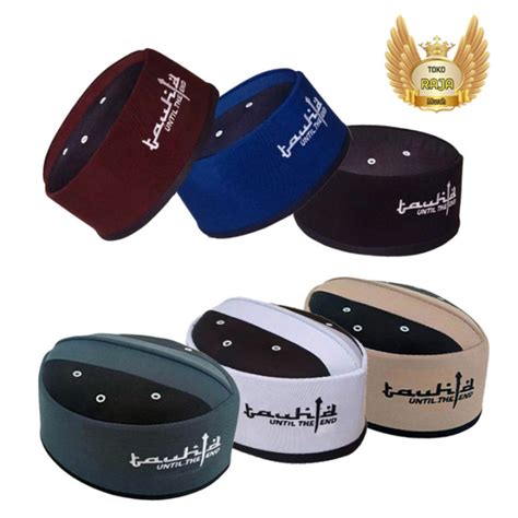 Peci Kopiah Songkok Turky Tauhid Motif Bordir Lazada Indonesia