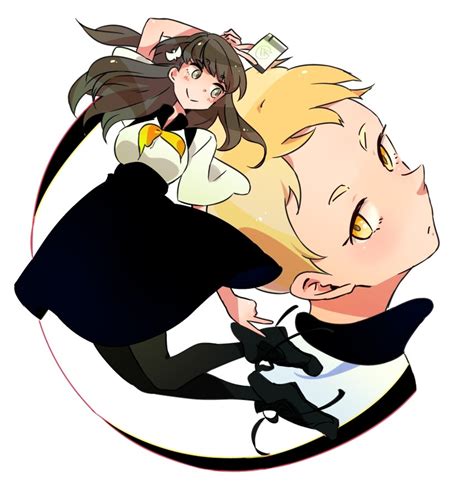 Ichinose Hajime And Tachibana Sugane Gatchaman Crowds Drawn By Shou