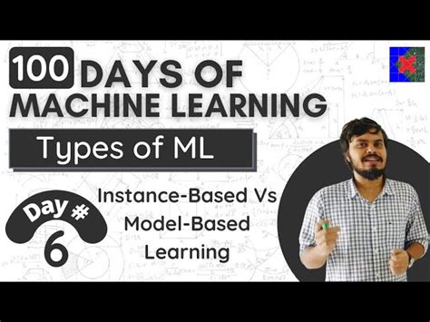 understanding instance based vs model based learning in machine