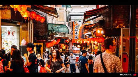 Jiufen Old Street จิ่วเฟิ่น 九份 นิวไทเป ไต้หวัน Brogasis