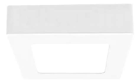 Panel Plafon Led Aplicar Cuadrado W Blanco Calido X Cm Demasled
