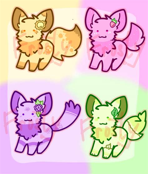 Eevee Adopts Closed By Frostyartsy On Deviantart