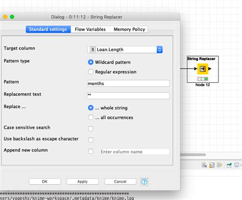 String Replacer Not Working Knime Analytics Platform Knime