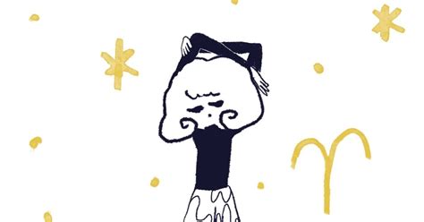 牡羊座♈︎イラスト｜ぷん（pun）