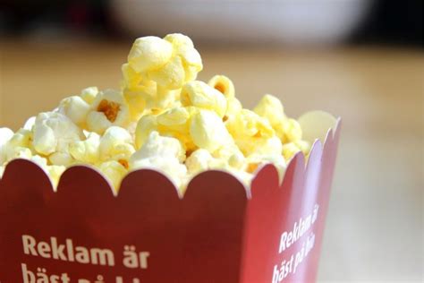 Biopopcorn fyller 30 år i Sverige MovieZine