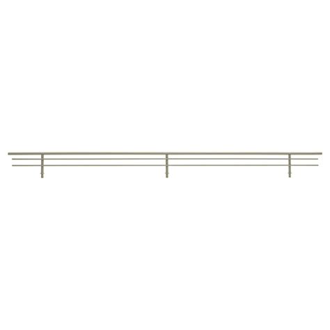 REV A SHELF 29 Wire Shoe Rail Satin Nickel Rev A Shelf CSR 29SN 10