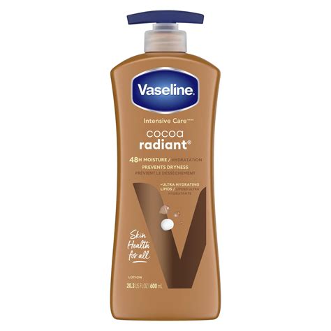Vaseline Intensive Care Cocoa Radiant Body Lotion 20 3 Oz Walmart