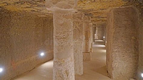 Inside Of The Step Pyramid Of Djoser In The Saqqara Cairo Egypt