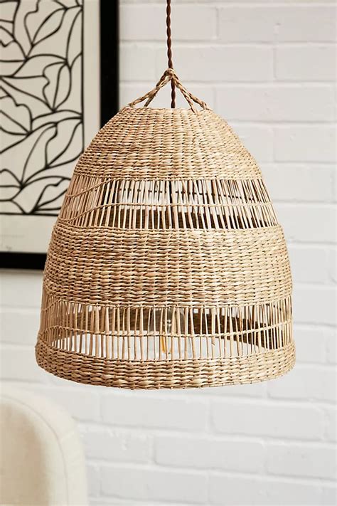 Seagrass Pendant Lampshade Urban Outfitters Uk