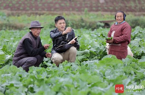 眉山纪检干部：田间地头访民情新浪图片