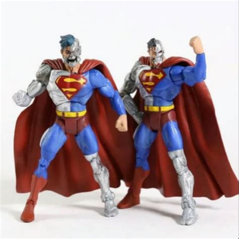 Jual Superman Figure Superman Cyborg Set 2 Bh Shopee Indonesia