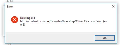 Quotfivemroslauncherquot Error When Launching Fivem Fivem Client Support
