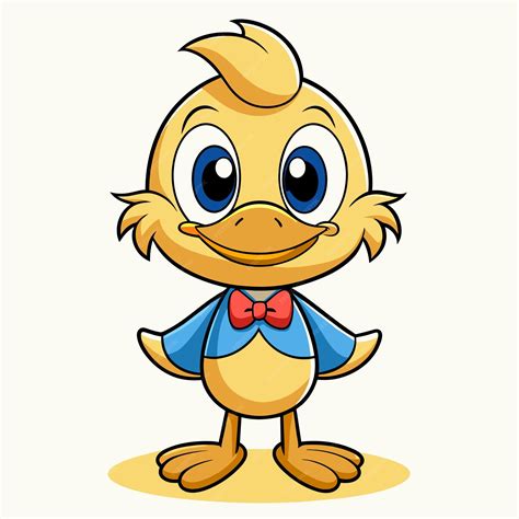 Premium Vector Duck Cartoon Vector For Craft Projects