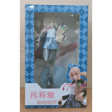 巨無霸 Fgo Saber 阿爾托莉亞·潘德拉剛 Alter 英靈旅裝ver 黑貞 公仔 港版 Pvc 蝦皮購物