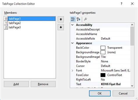 Csharp Form Ile Tab Kontrolü Kullanımı Csharp Formlar Kategorisi